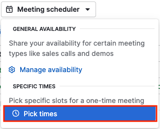 Meeting scheduler - Knowledge Base | Pipedrive